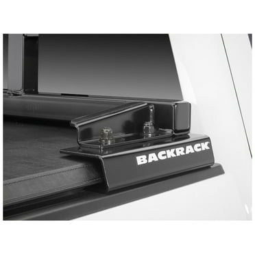 BACKRACK by RealTruck Half Louvered Rack Frame Only | Black, No Drill ...