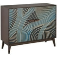 55 Downing Street Delilah 35 1/4" Wide Multicolor 2-Door Accent Chest ...
