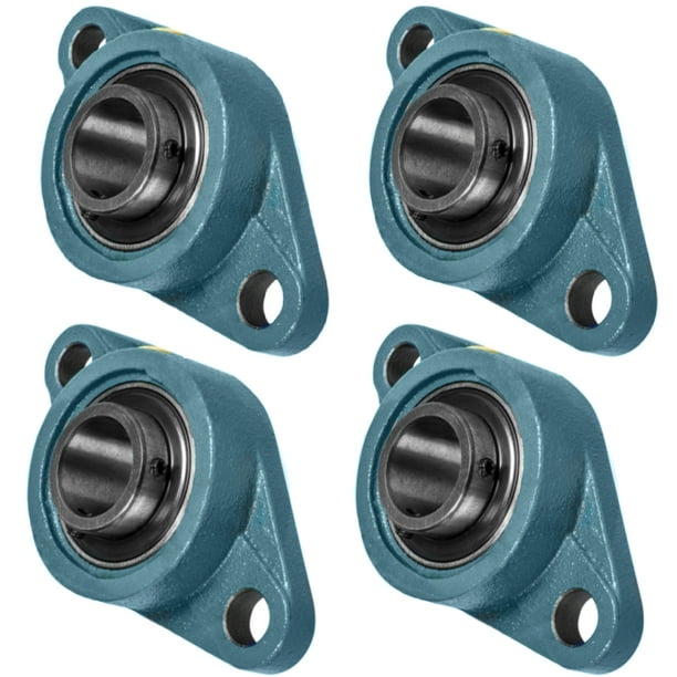 4 Pcs UCFL 209-26 Self-align 2 Bolt Flange Pillow Block Bearing 1 5/8 inch - Walmart.com