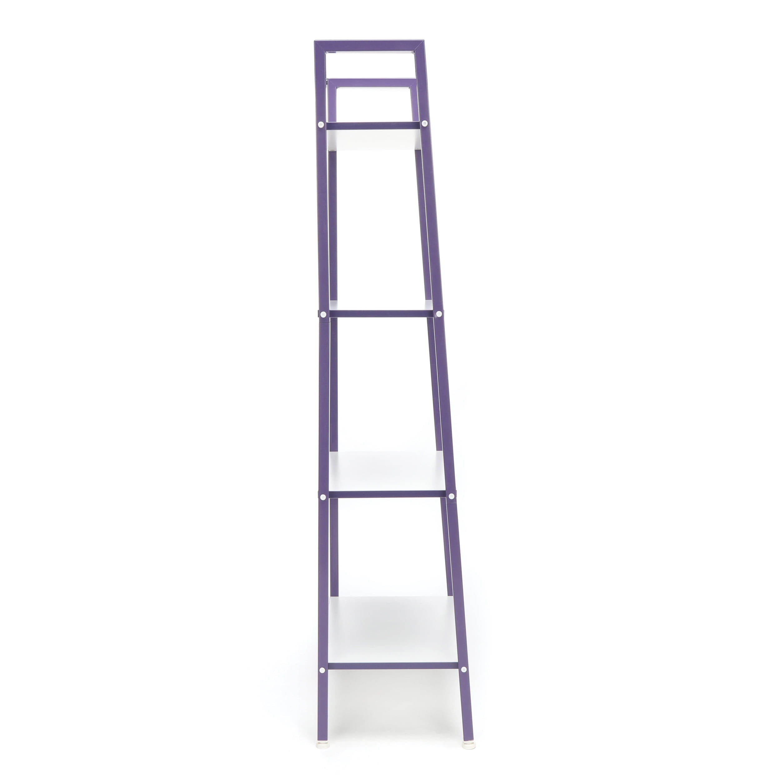 Purple Ladder Shelves
