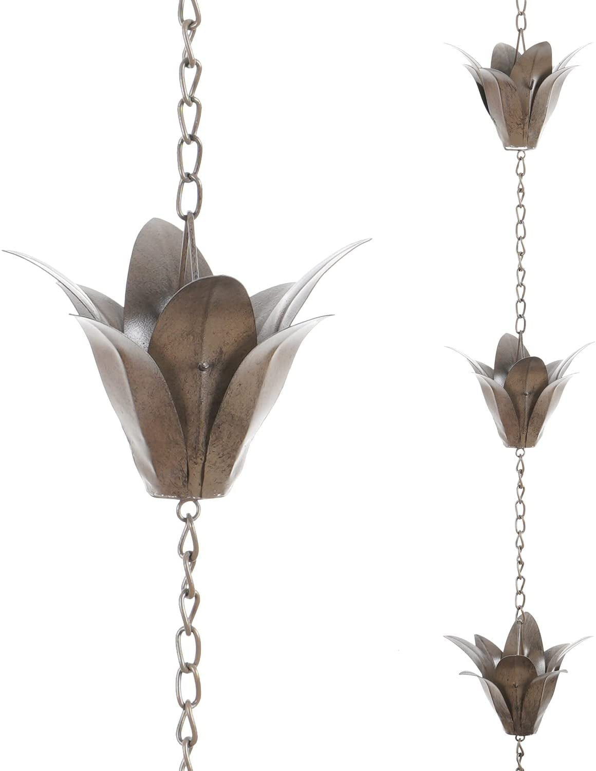 Rain Chains Decorative Rain Chain Flower Style for Home - Walmart.com