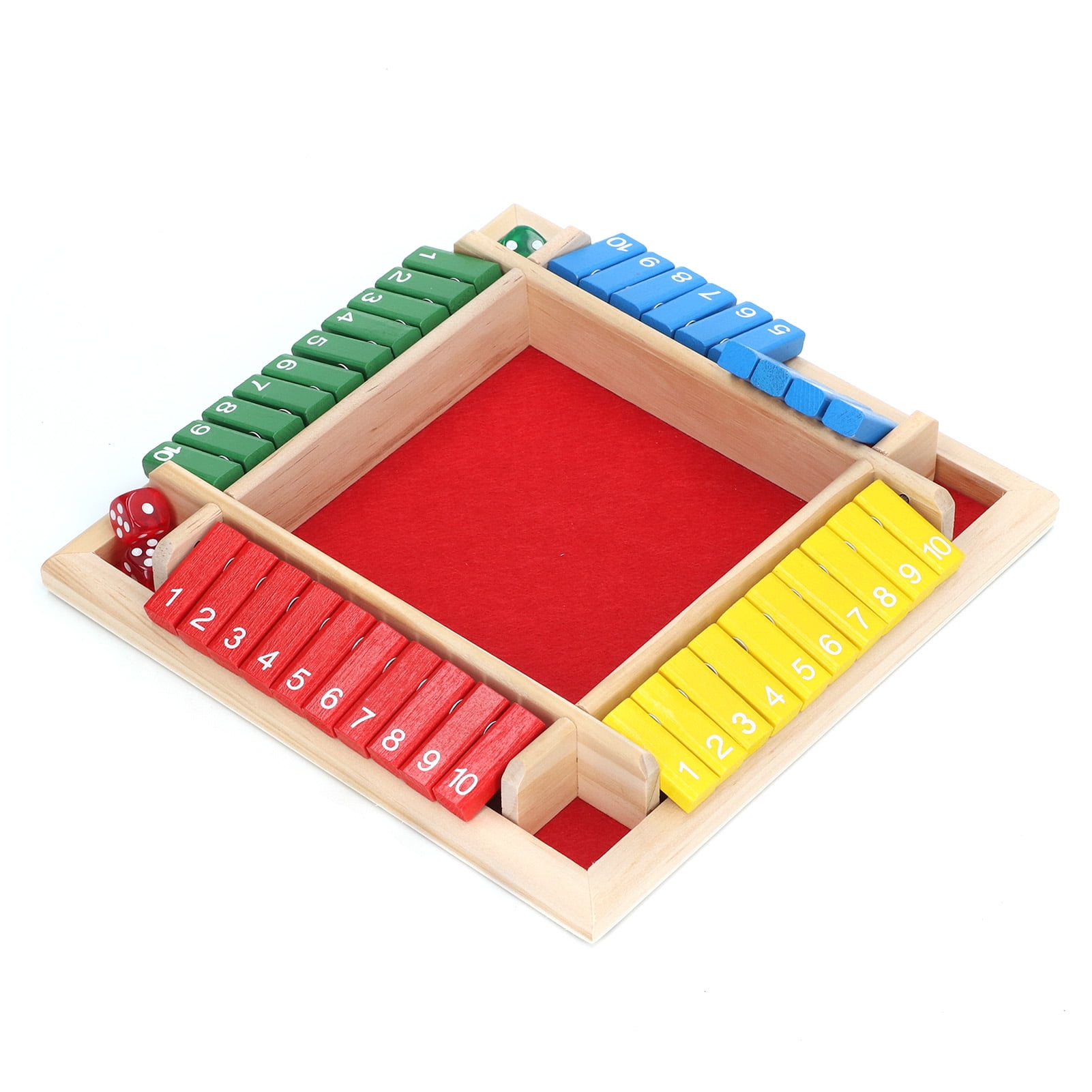 Click here for Fugacal Board Games Wooden  4 Players Family Shut... prices