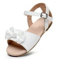 Blikcon Kids Girls Open Toe Sandal Dress Shoes Party Summer Shiny ...
