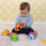 Infantino Animal Sensory Pals Bath Toys, 3-12 Months, Multicolor, 5 ...