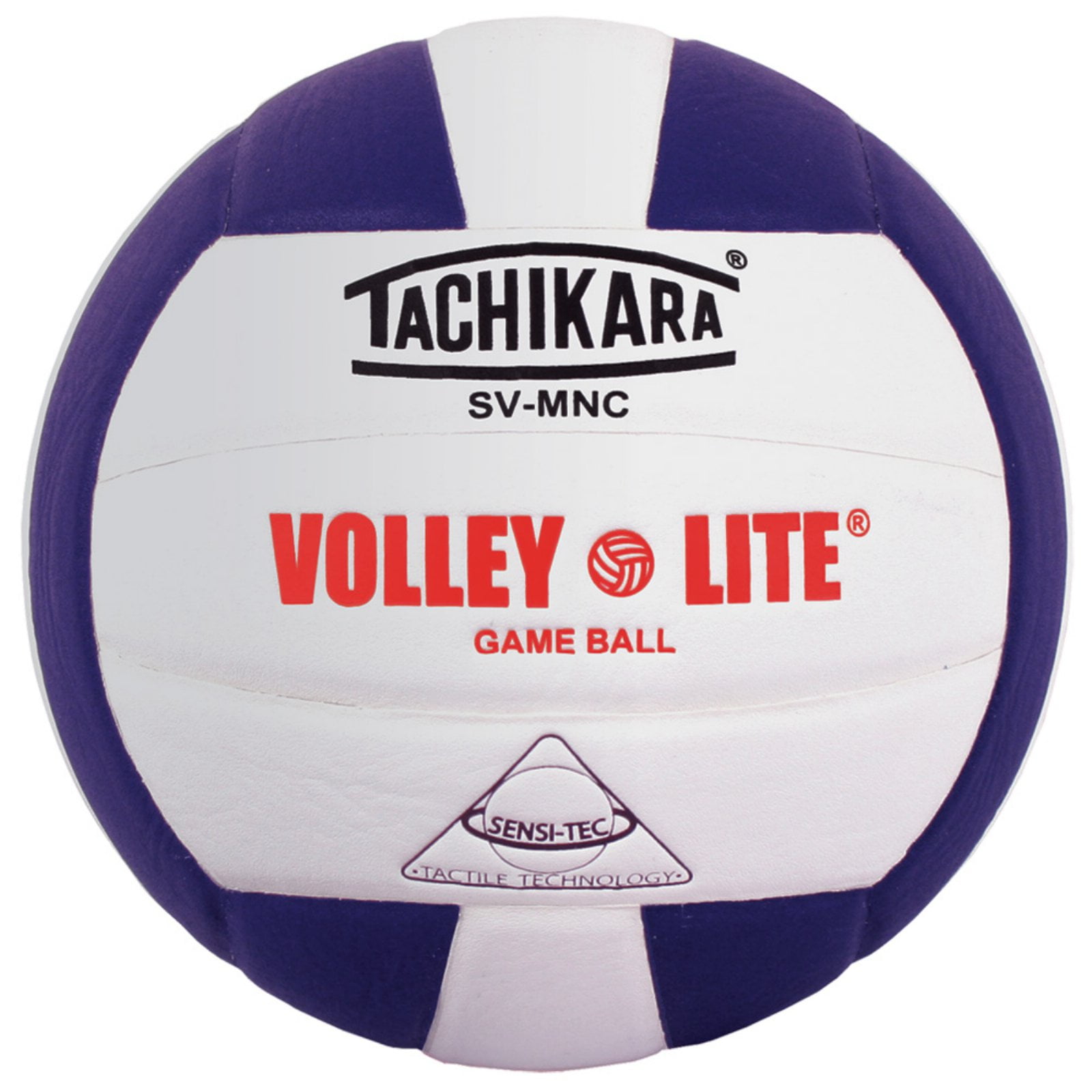 Tachikara SVMNC Volley-Lite Volleyball, Purple/White - Walmart.com