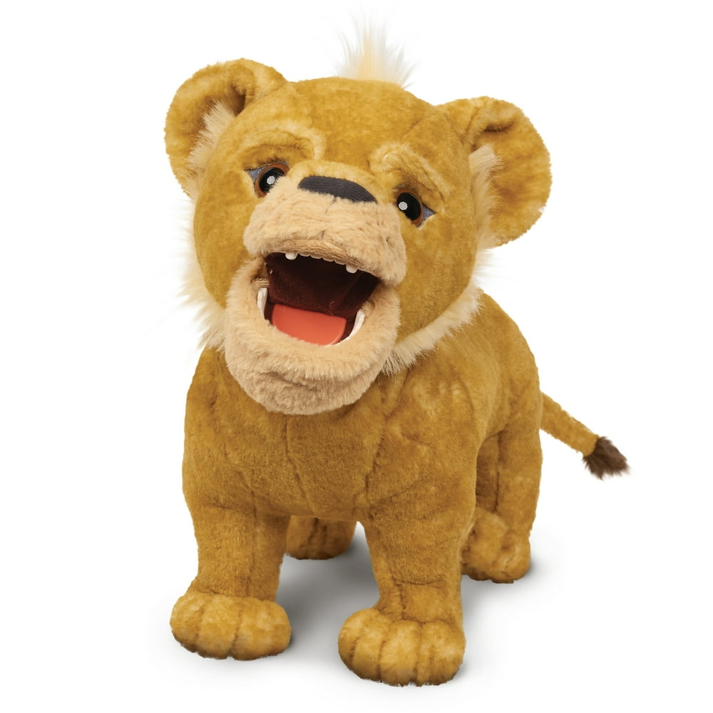 Disney's The Lion King Roaring Simba Plush - Walmart.com - Walmart.com