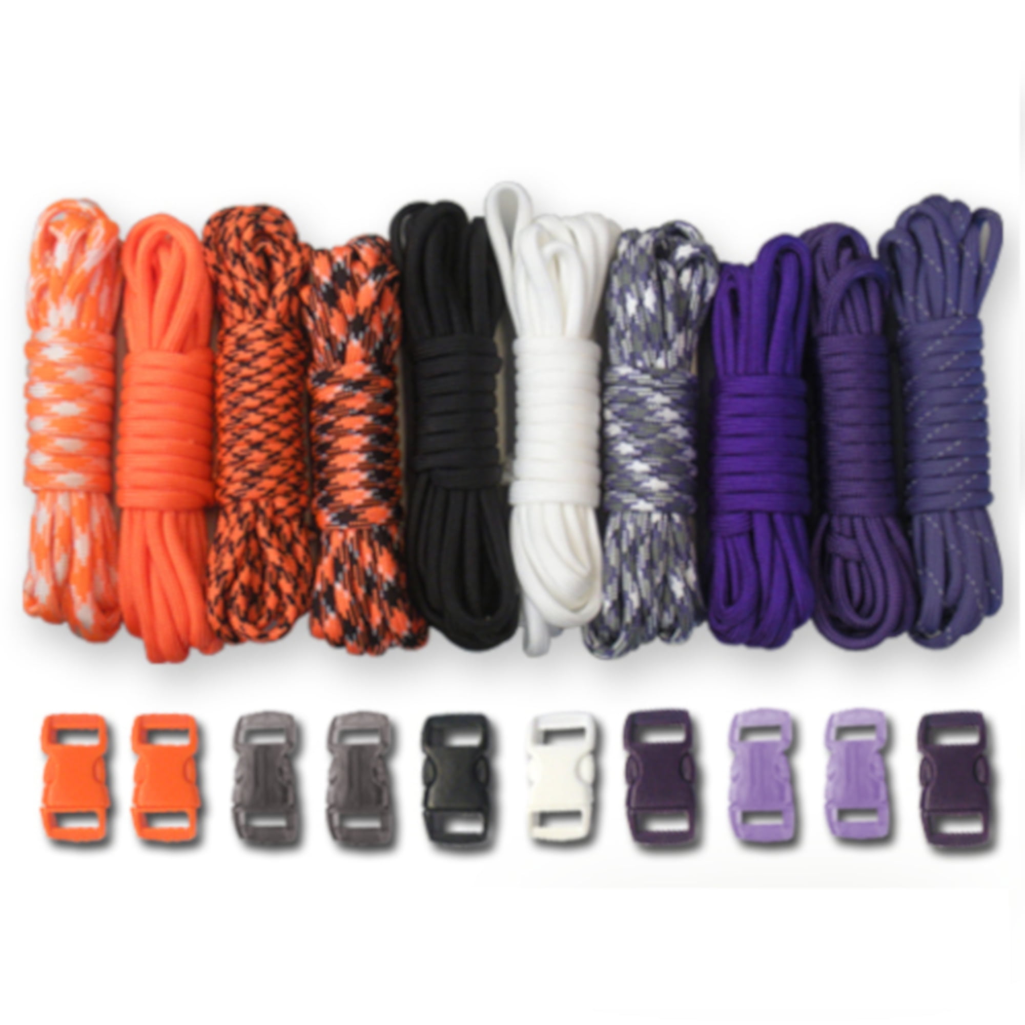 Paracord Planet 550lb Type III Paracord Combo Crafting Kits with ...