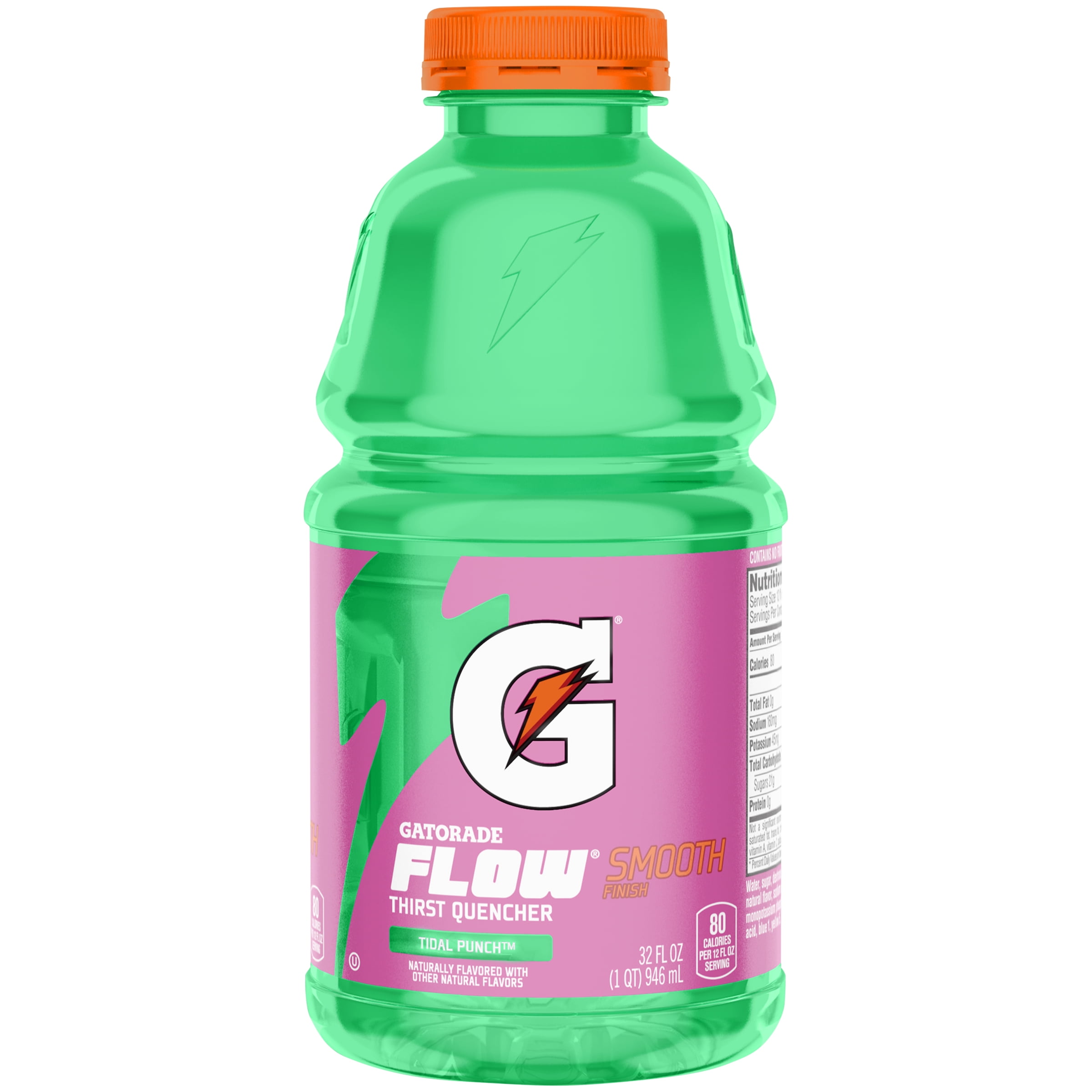 Gatorade Flow Smooth Thirst Quencher Tidal Punch Sports Drink, 32 Fl ...