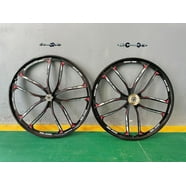 DONSP1986 29"/700C Alum Mag Wheels Set Rims 100x135MM &Flywheel ...