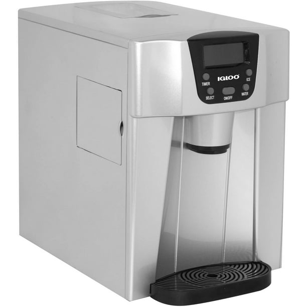 Igloo Countertop Ice And Water Dispenser, Silver - ICE227 - Walmart.com