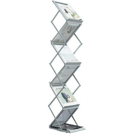 Foldable Magazine Rack, Floor Data Rack, brochure Magazine Catalogue ...