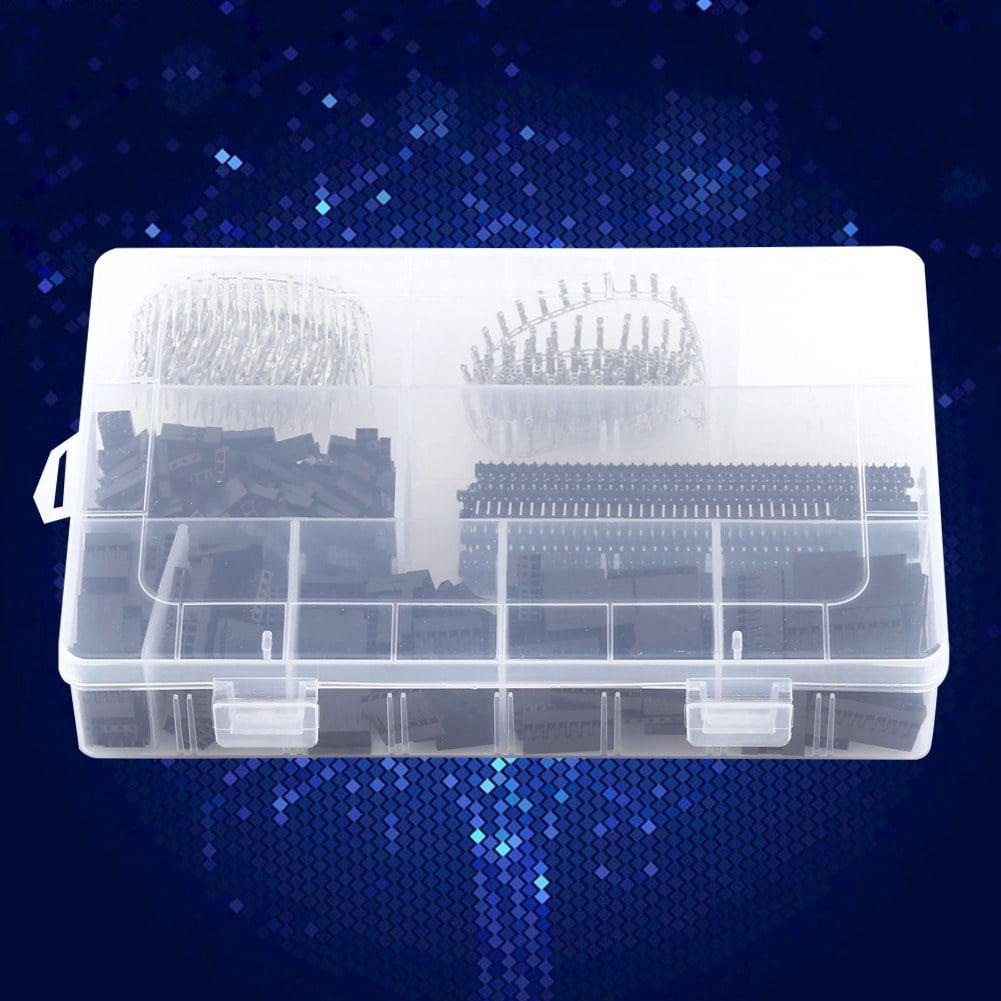 1450pcs Jumper Wire Connector Kit Male Female Pin Housing Header with ...