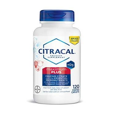 Citracal Calcium Citrate Maximum Plus Caplets Plus D3 (280 Count ...