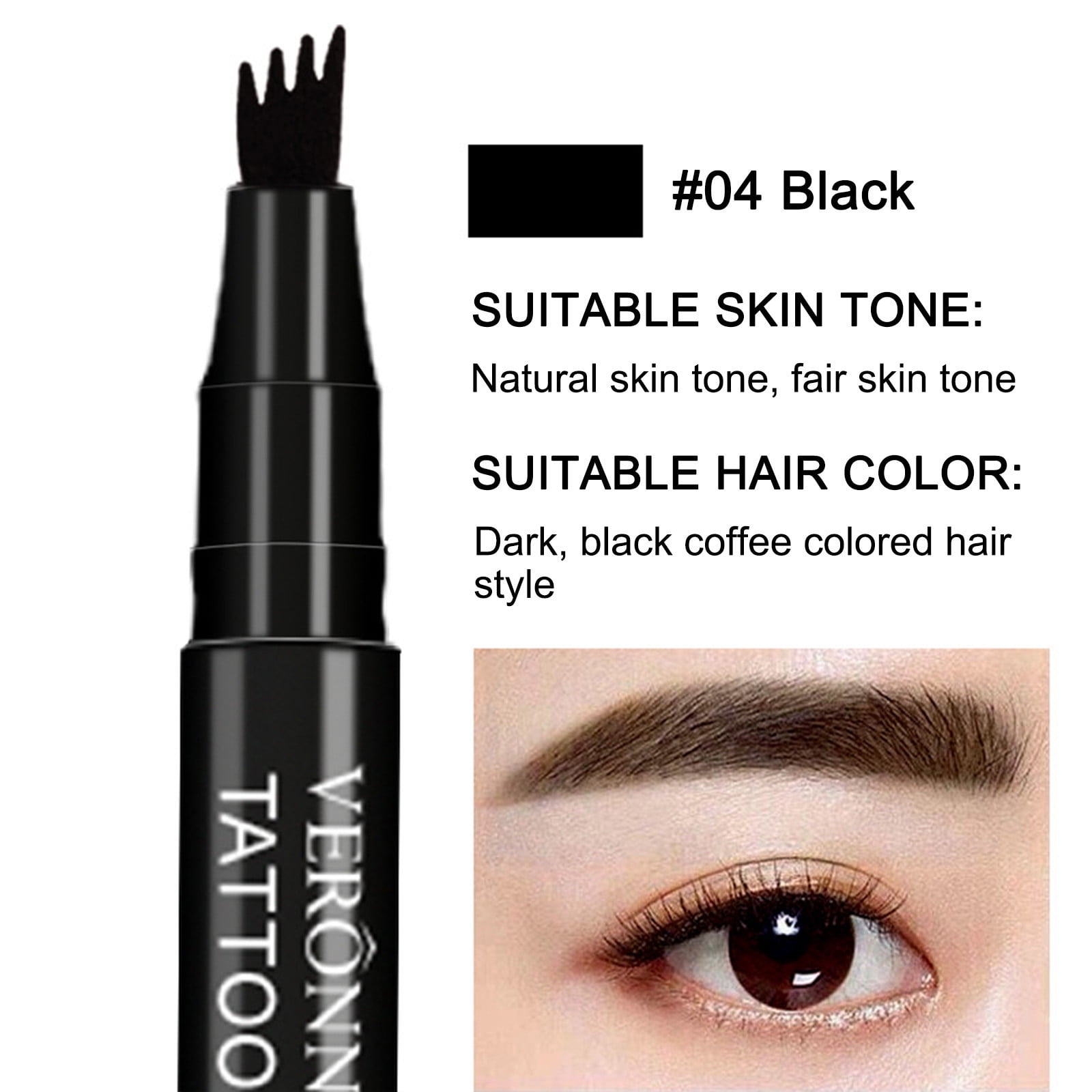 Click here for Topllc Microblade Brow Pen 4-Tip Microblade Brow P... prices