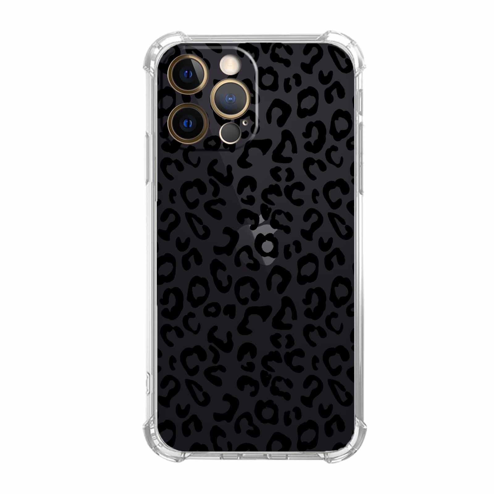 Leopard print Clear Case for iPhone 12 Pro Max,Transparent Soft TPU ...