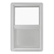 Duo Corp 3218SLID Double Slider Basement Window, 32 X 18 in, Vinyl ...