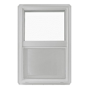 Duo Corp 3218SLID Double Slider Basement Window, 32 X 18 in, Vinyl ...