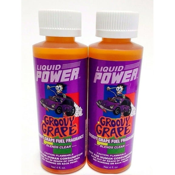 Power Plus 4oz Bottles Groovy Grape Fuel Fragrance Pack for Car ...