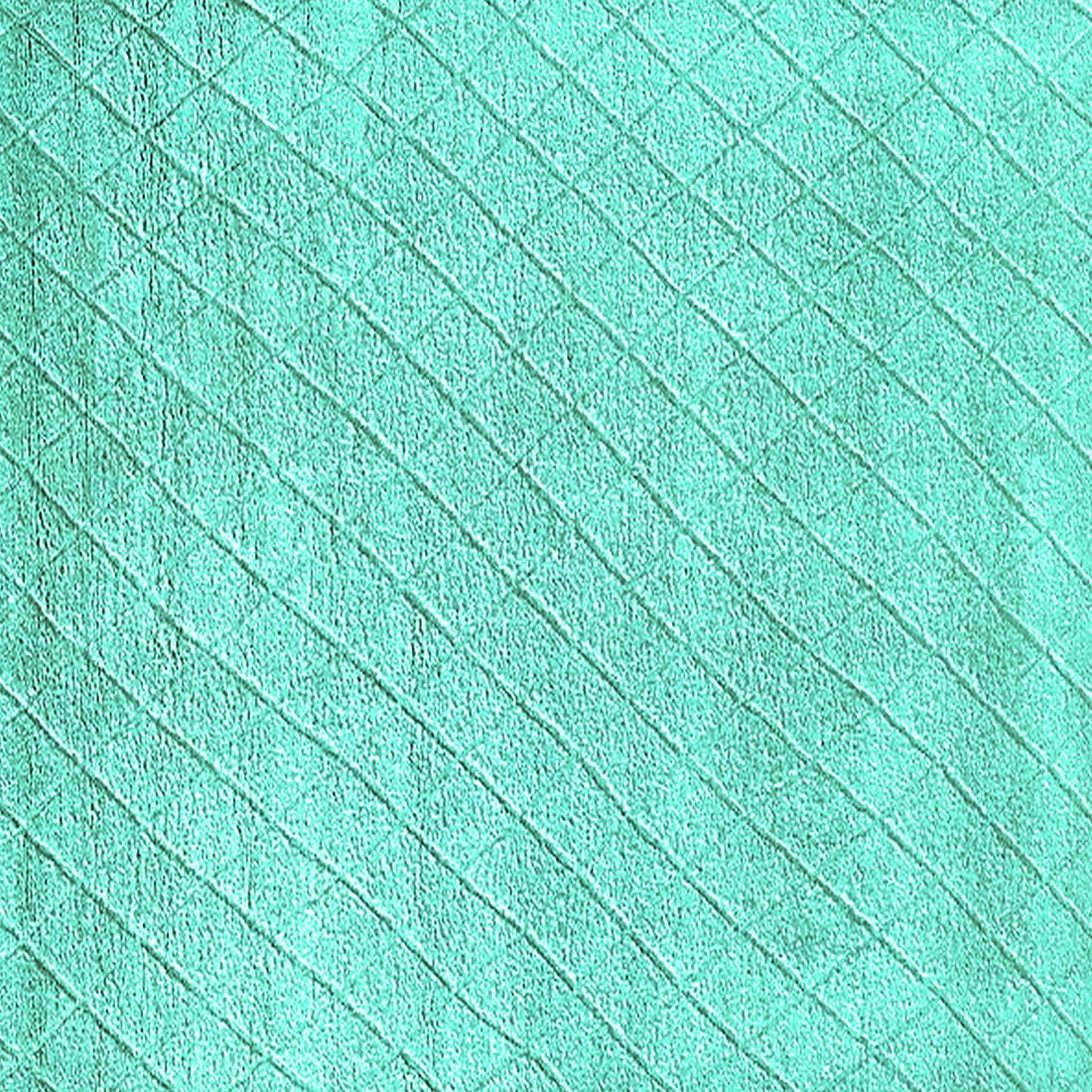 Ahgly Company Indoor Square Solid Turquoise Blue Modern Area Rugs, 4 ...