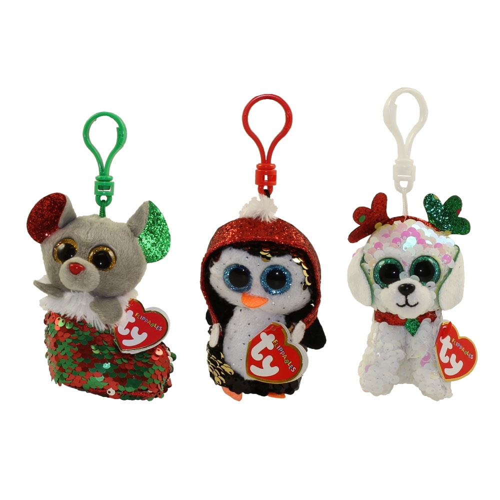 TY Flippables Sequin Plush - SET OF 3 Holiday 2019 Releases (Chipper ...