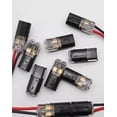 Double-Wire Plug-In Connector Led Light Strip Connectors 2 Pin, Double ...