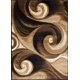 Swirls Abstract Design Modern Contemporary Hand Carved Area Rug ...