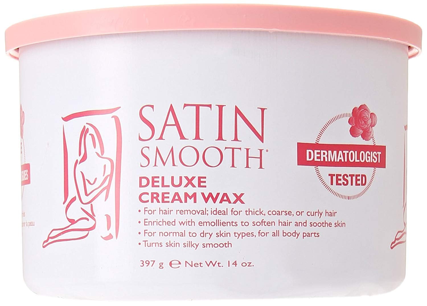 SATIN SMOOTH Wax-Deluxe Cream 14-Ounce | Walmart Canada