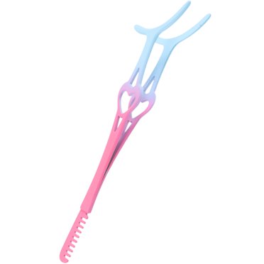 2 Pcs Lash Tweezers Lash Clamp Tweezers Female Supply Eyelash Aid Human ...