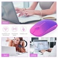 2.4G Slim Wireless Mouse, Nano Receiver, Portable, for MAC, PC, Laptop ...