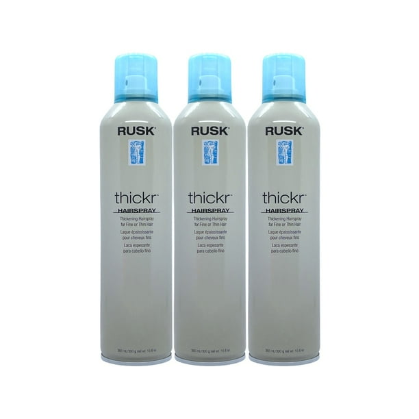 Rusk Thickr Thickening Hairspray 10.6 Oz (Pack of 3) - Walmart.com