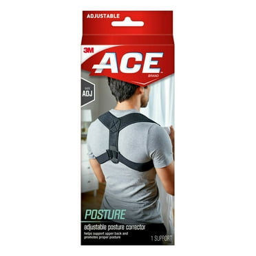 ACE Brand Deluxe Back Stabilizer with Lumbar Support, Adjustable Brace ...