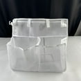2-Tier Bathroom Storage Net for Shower Storage, Nylon Mesh Bath ...