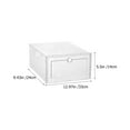 Raindrops Sneaker Storage Organizer Clear Containers For Home 4Set 13X9 ...