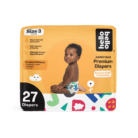 Hello Bello Diapers Size 3 Alphabet Soup Design - 28 ct – BrickSeek
