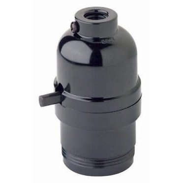 Leviton Porcelain Medium Base Keyless Socket 1 pk (Pack of 10 ...