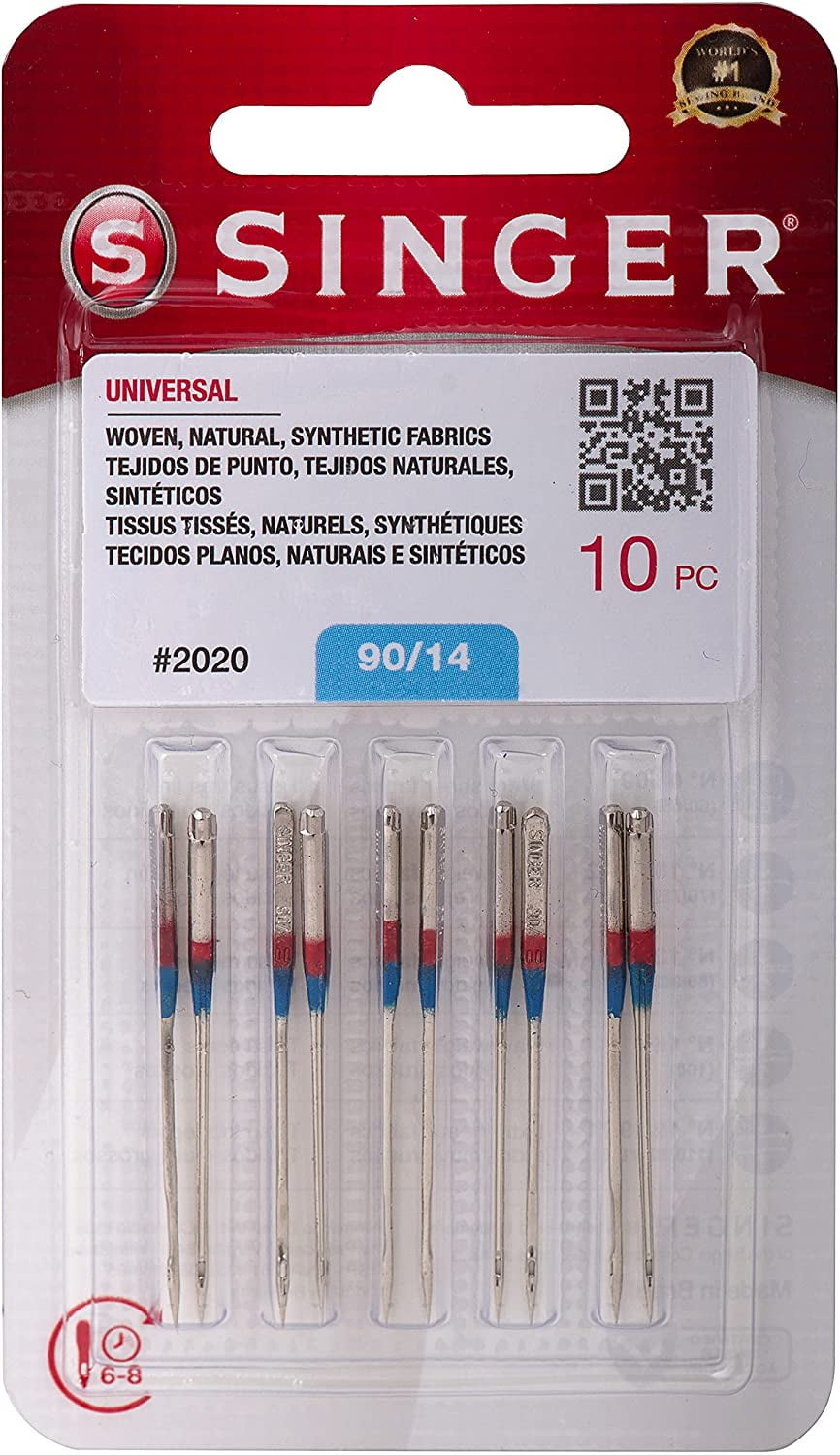 Singer Universal 2020 Sewing Machine Needles Size 14 - Walmart.com