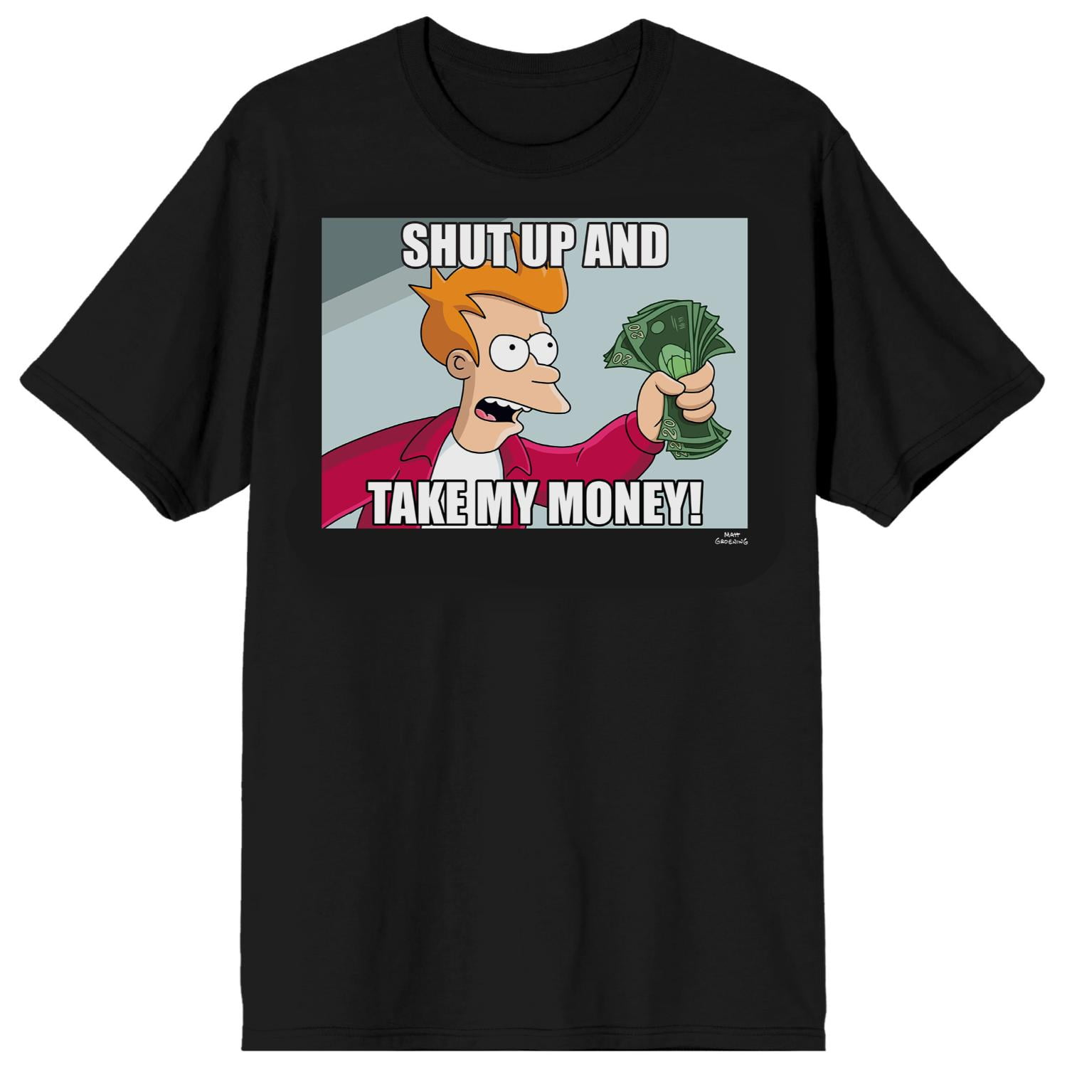 Click here for Bioworld Futurama Fry Shut Up And Take My Money Bl... prices