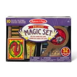Melissa & Doug Deluxe Solid-Wood Magic Set With 10 Classic Tricks ...