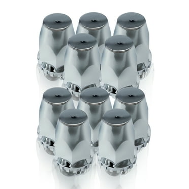 Wheel Masters 8011 1-1/16" Stainless Steel Lug Nut Cover - Pack of 8 ...
