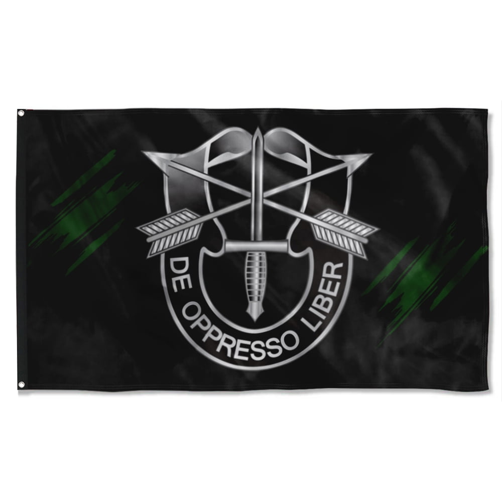Cayyon Special Forces Dui Flag 3x5Feet Military Banner with 2 Brass ...