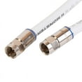 Monster Jhiu 140033-00 25 ft. White 75 Ohm Digital Video Coaxial Cable ...