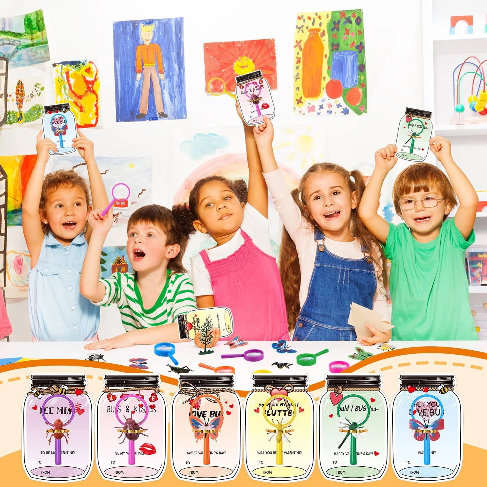 Click here for Tfixol Delicate Valentines Day Card For Kids Styli... prices