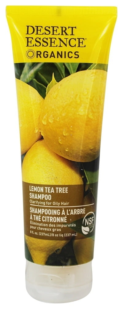 Desert Essence - Shampoo Lemon Tea Tree - 8 fl. oz. - Walmart.com ...