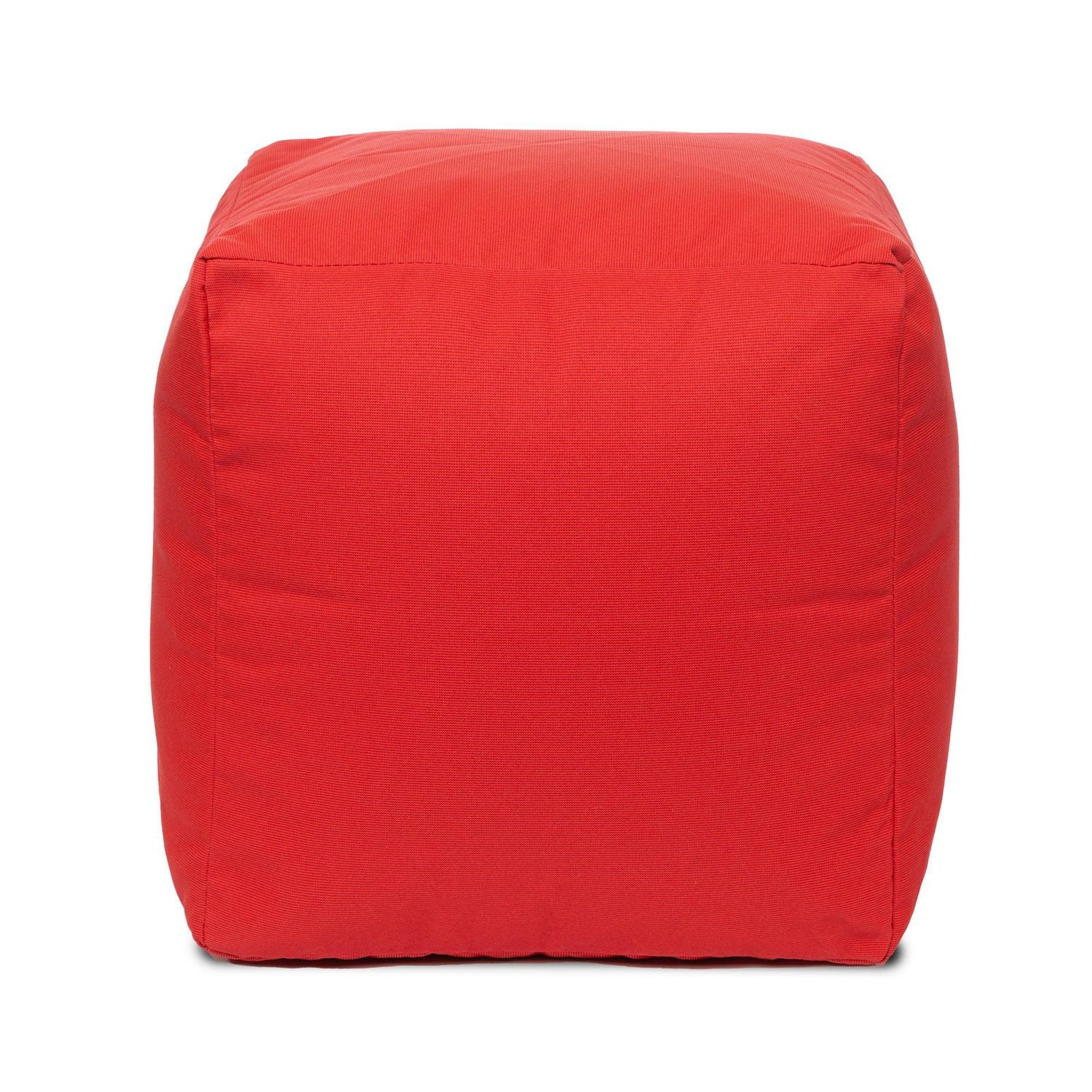 Click here for Gouchee Home Cube Soleil Outdoor/Indoor Red Ottoma... prices
