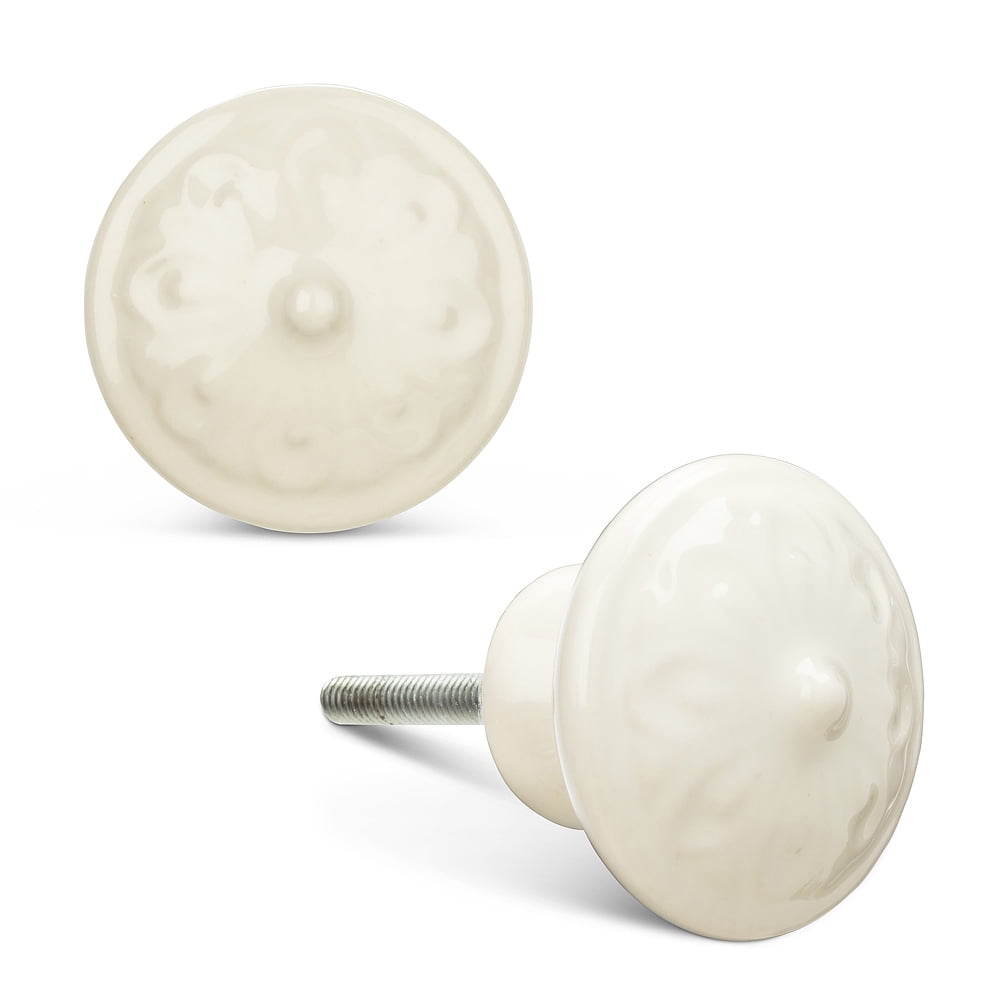 Set of 4 Embossed Design Knob - Walmart.com