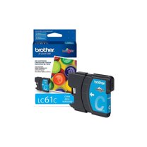 Brother LC 61 Cyan Ink Cartridge Standard (LC61CS) 739233 - Walmart.com