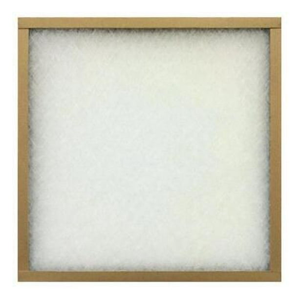 AAF Flanders EZ Flow II 20 in. W x 20 in. H x 1 in. D Spun Fiberglass 4 ...