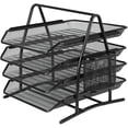 Flexzion Desk Document File Organizer Tray Desktop Tabletop Paper ...