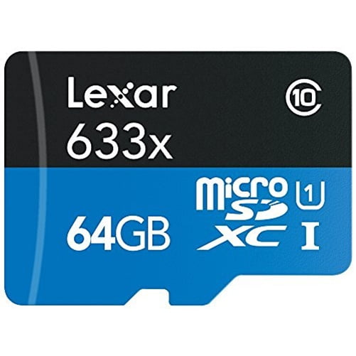 64GB High Performance microSDXC Card - Walmart.com