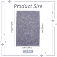 15Pcs Felt Non Woven Fabric DIY Craft Supplies Rectangle Gray ...
